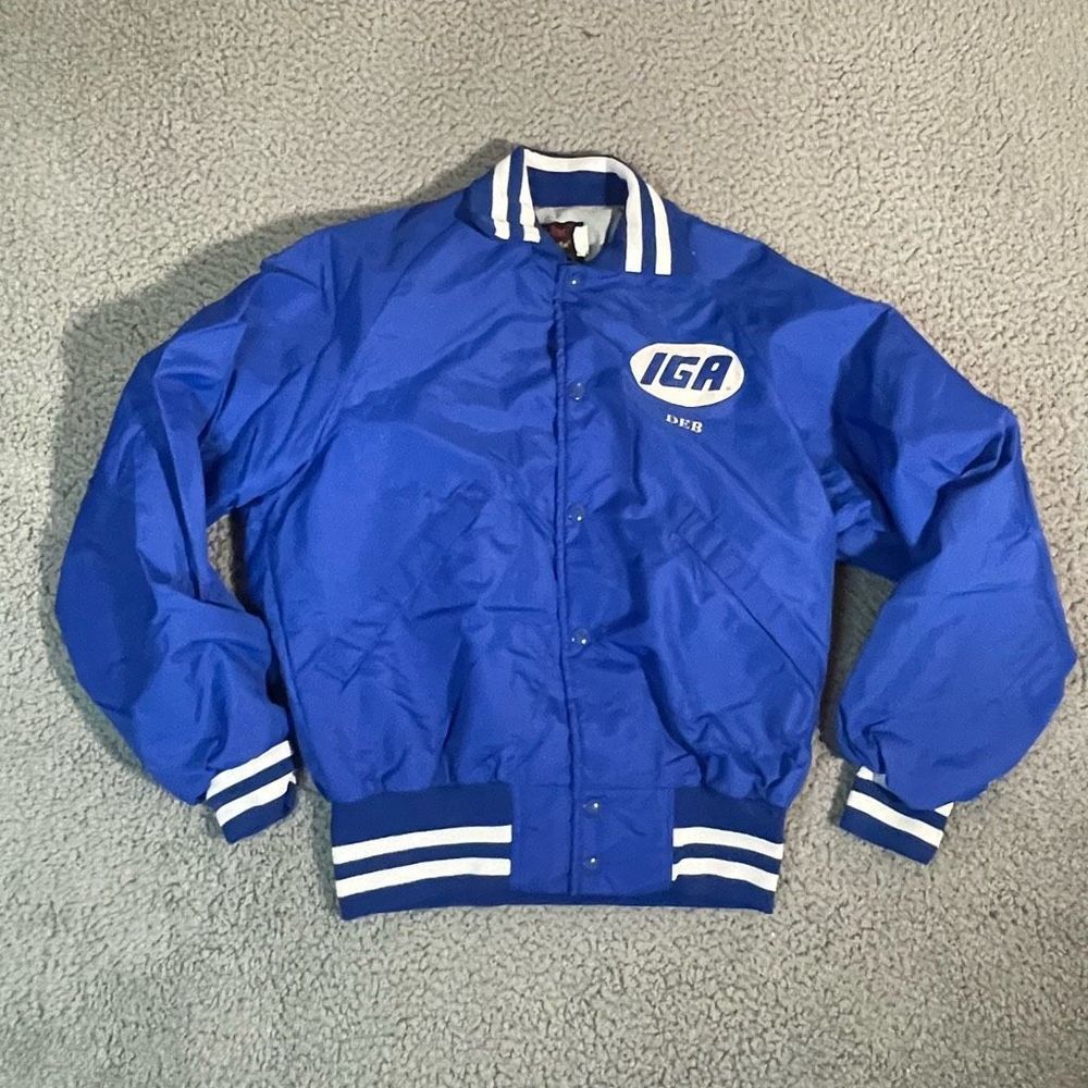 Vintage Pla-Jac Dunbrooke Bomber Jacket Windbreaker C… - Gem